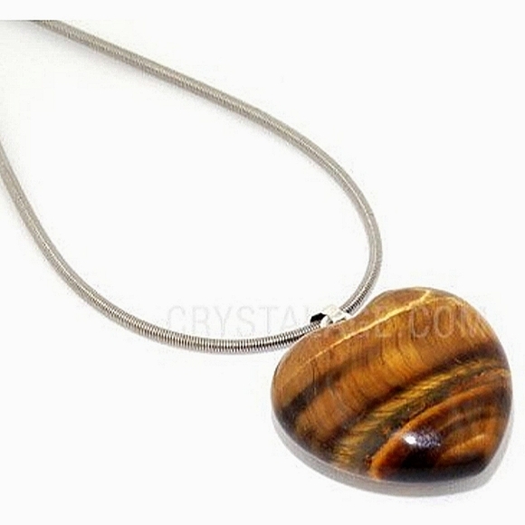 VAL Jewelry | Jewelry | Tiger Eye Necklace | Poshmark